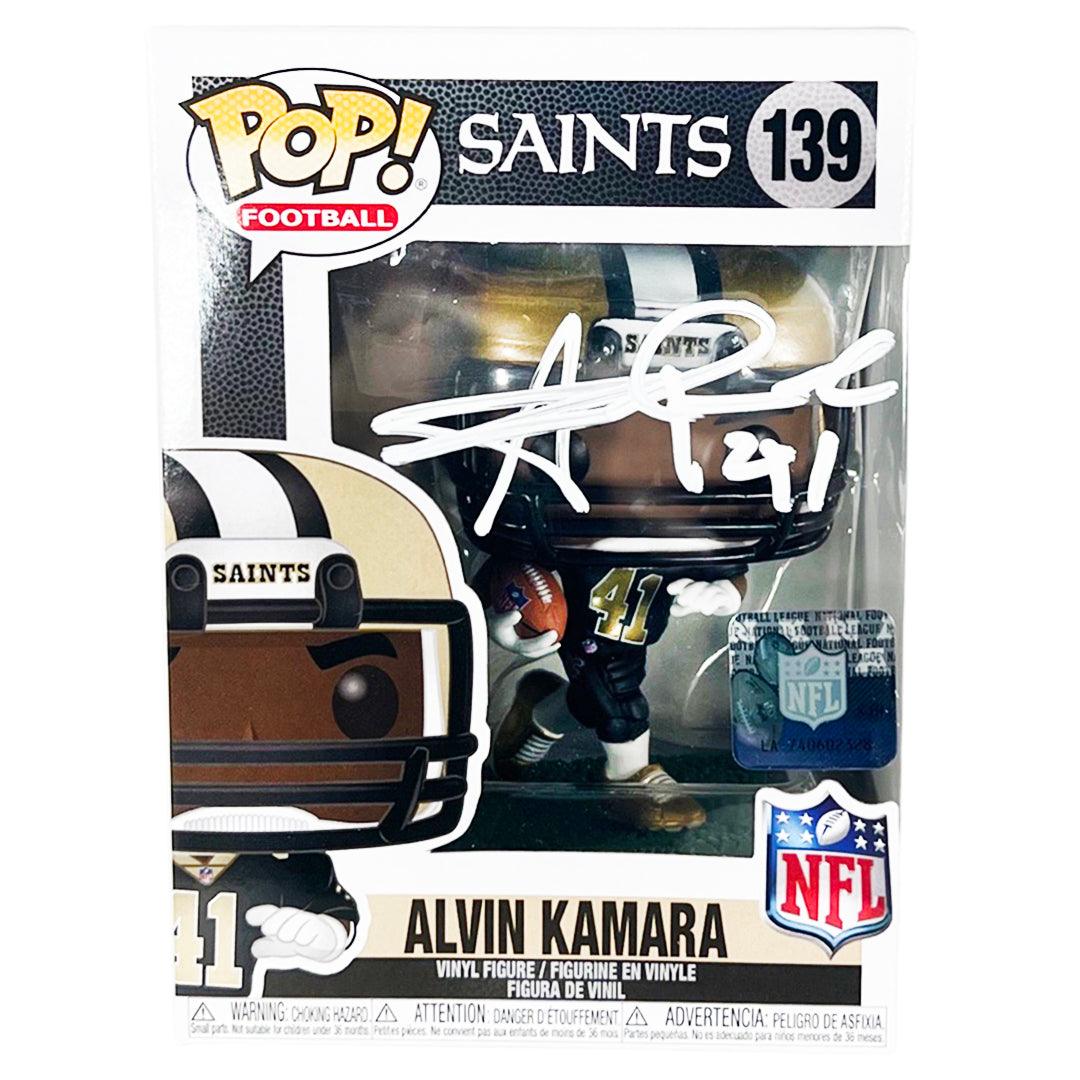 Alvin Kamara New Orleans Saints Signed Funko POP Vinyl Figure (Beckett ...