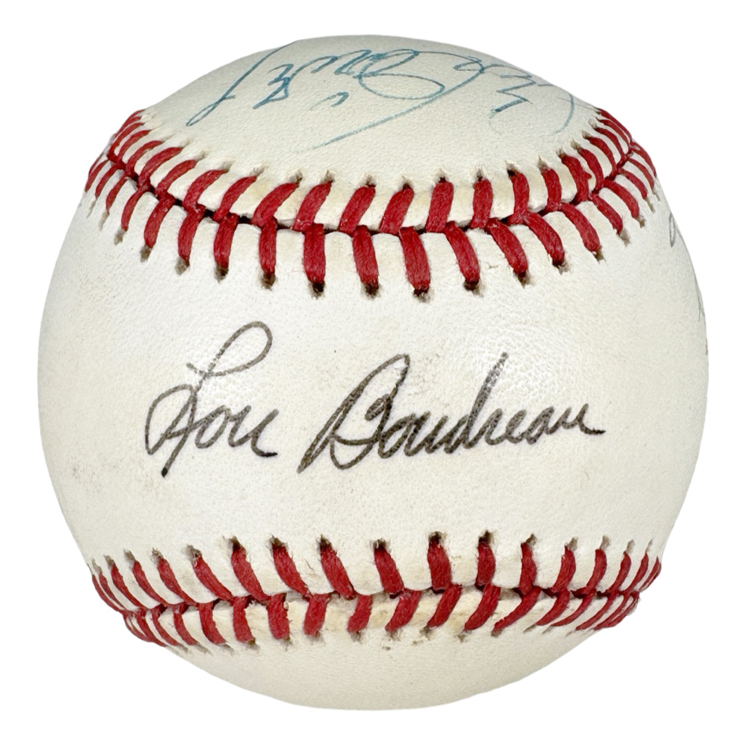 Killebrew, Robinson, Garvey, Boudreau, Williams Signed Rawlings Offici ...