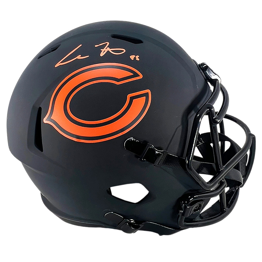 Cole Kmet Signed Chicago Bears Eclipse Speed Full-Size Replica Footbal ...
