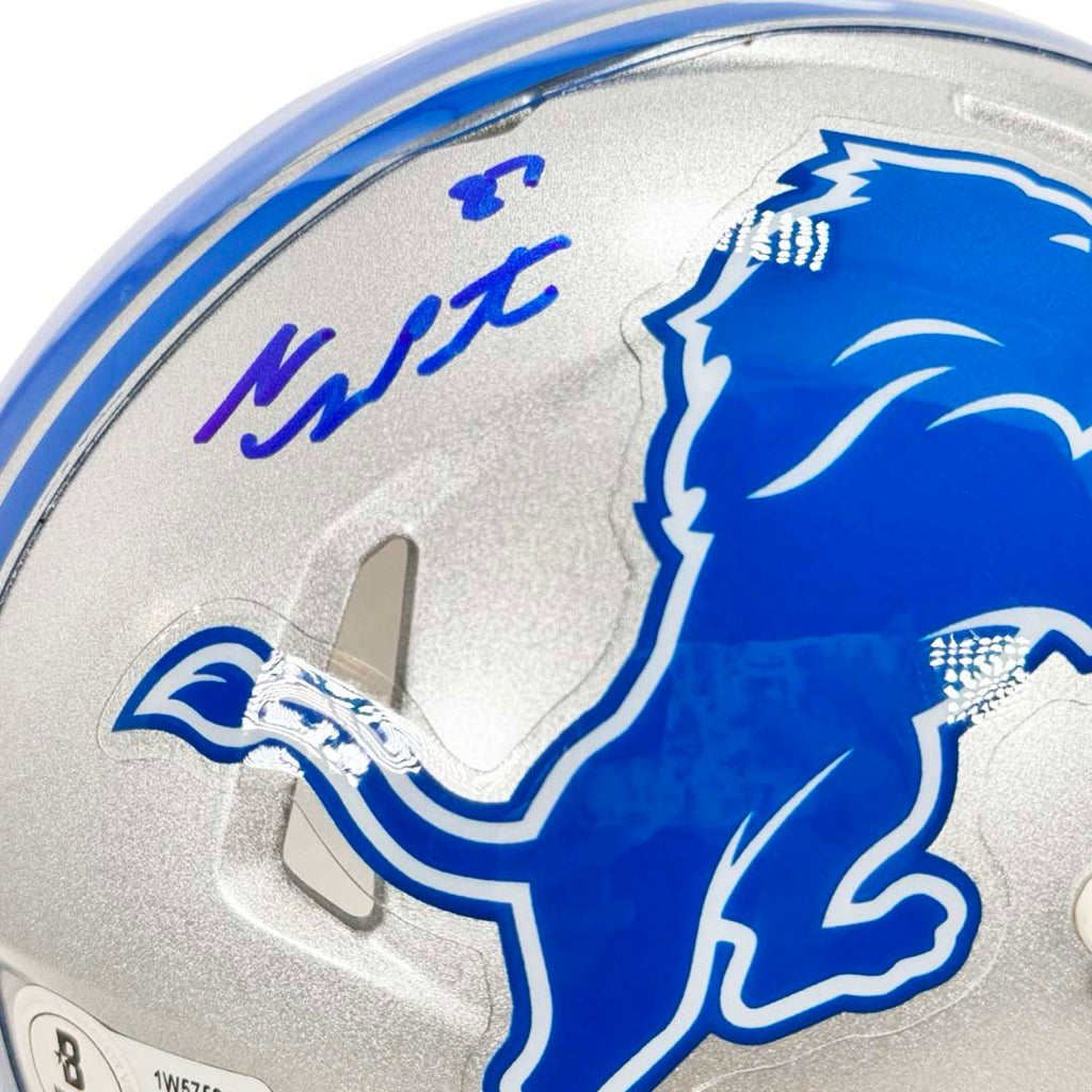 Football Signed Mini Helmets with Authentication - RSA