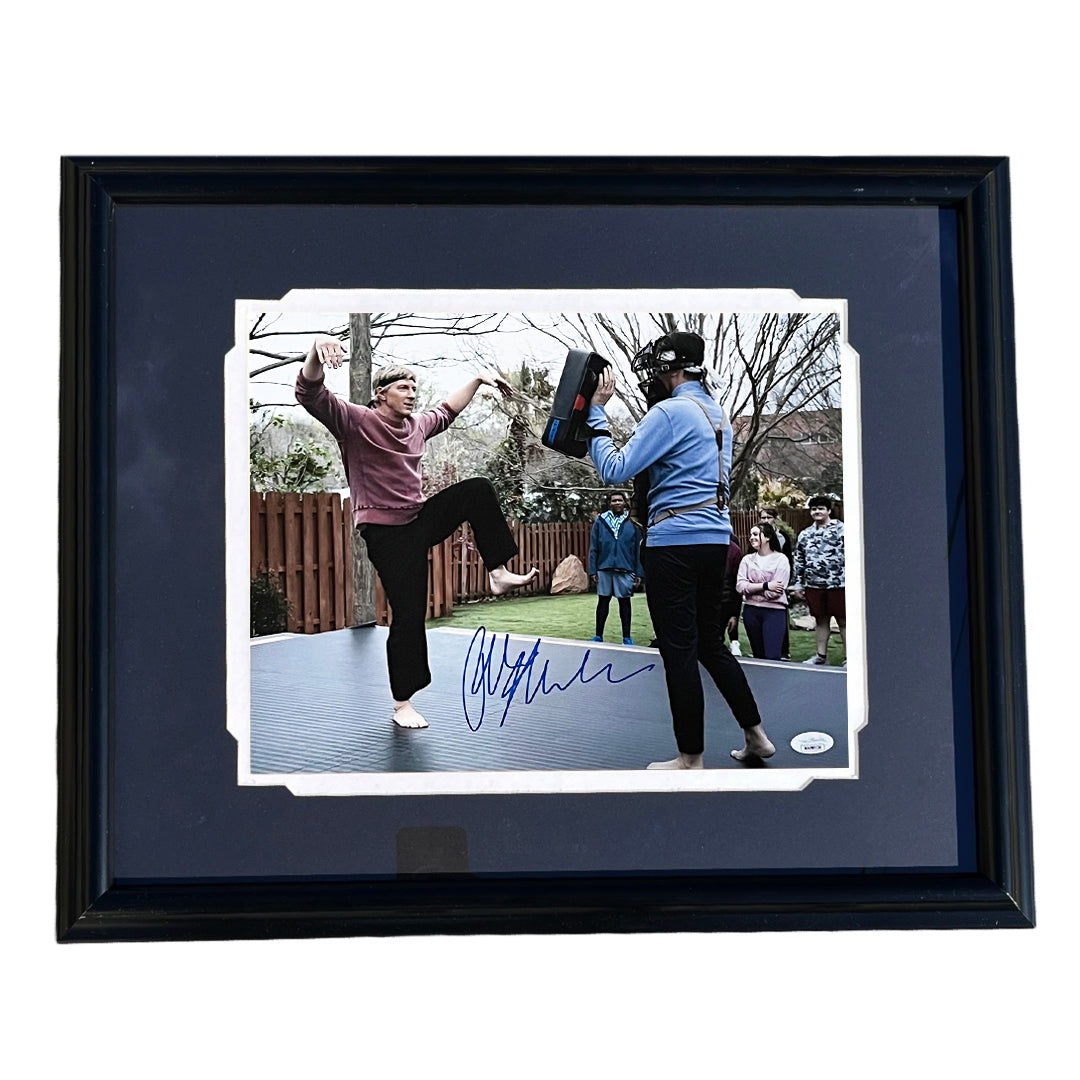 Ralph Macchio Signed Cobra Kai Pose 4 11x14 Framed Photo (JSA) — RSA