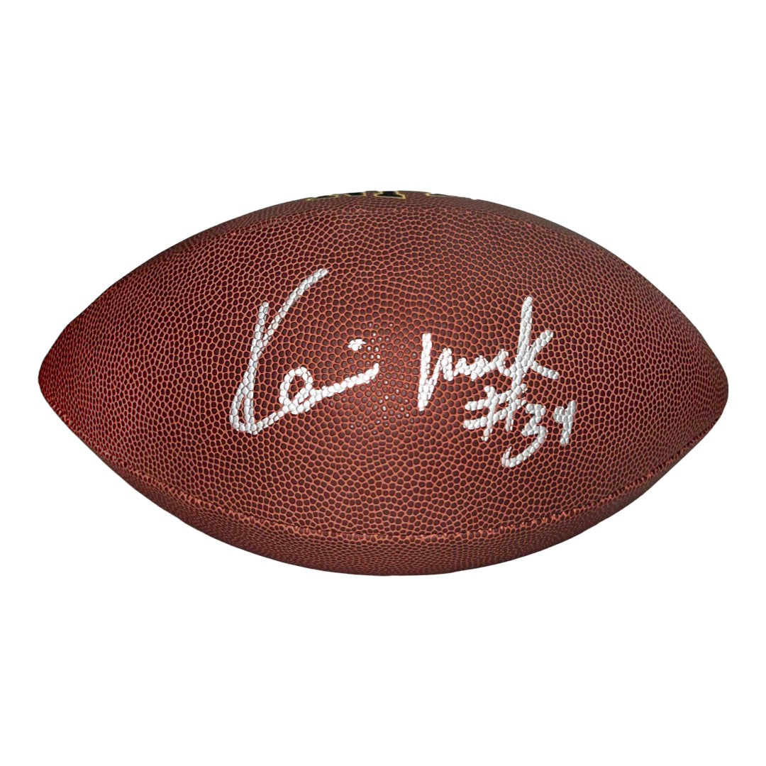 Kevin Mack Signed Wilson Official NFL Replica Football (JSA) — RSA