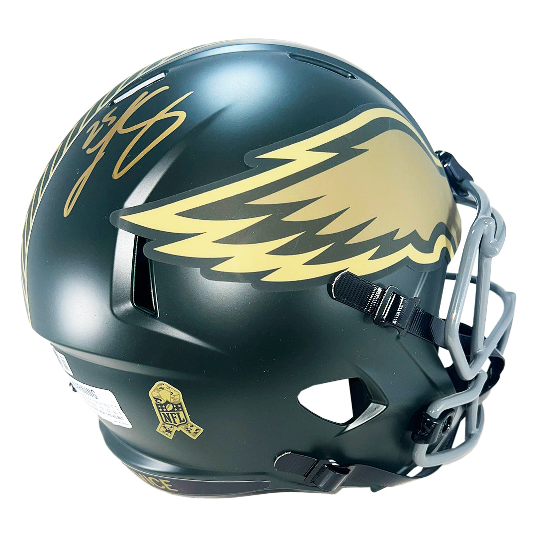 LeSean McCoy Signed Philadelphia Eagles Salute 2025 Full-Size Replica — RSA