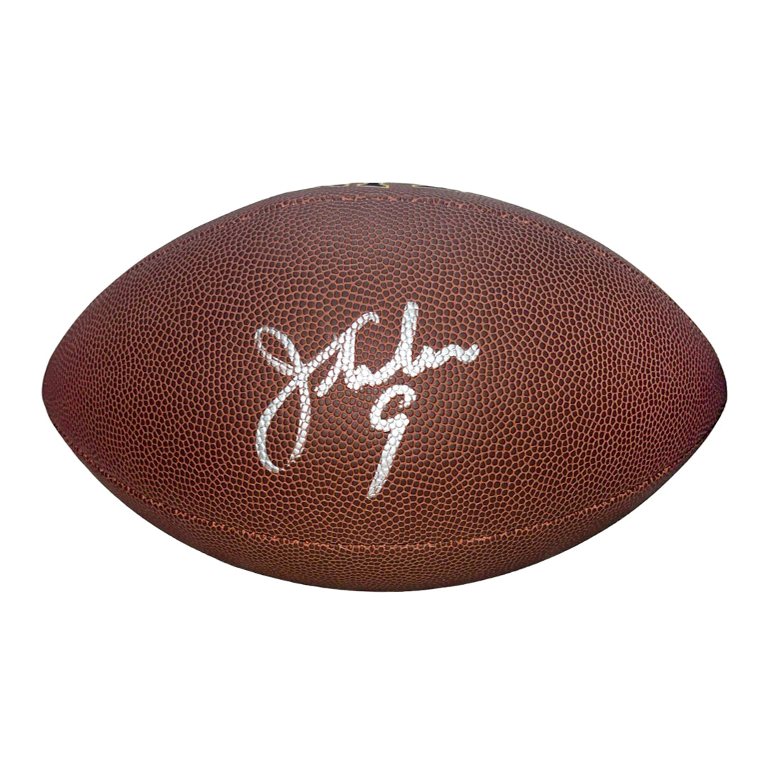 Jim McMahon Signed Chicago Bears Wilson Official NFL Replica Football — RSA
