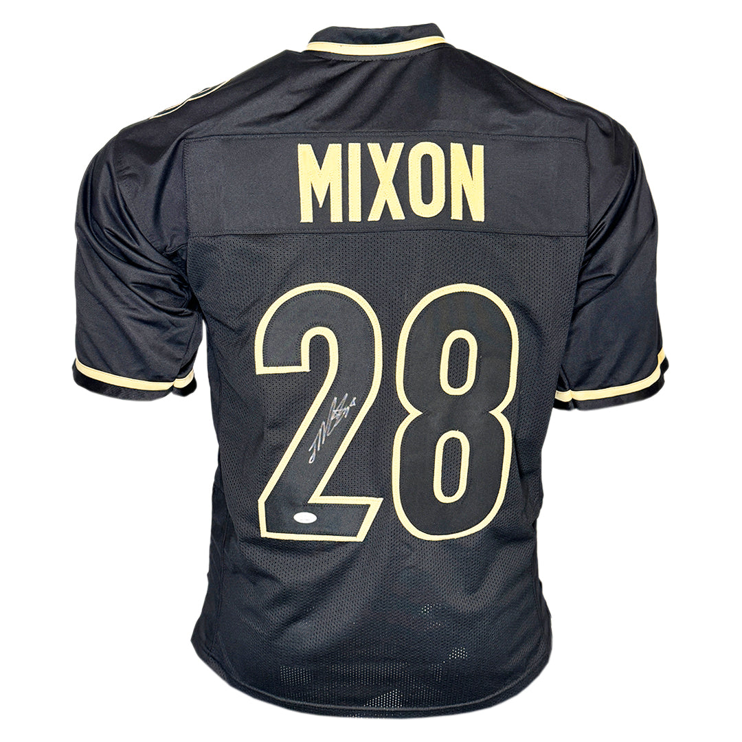 Joe Mixon Signed Cincinnati Black & Gold Football Jersey (JSA) — RSA