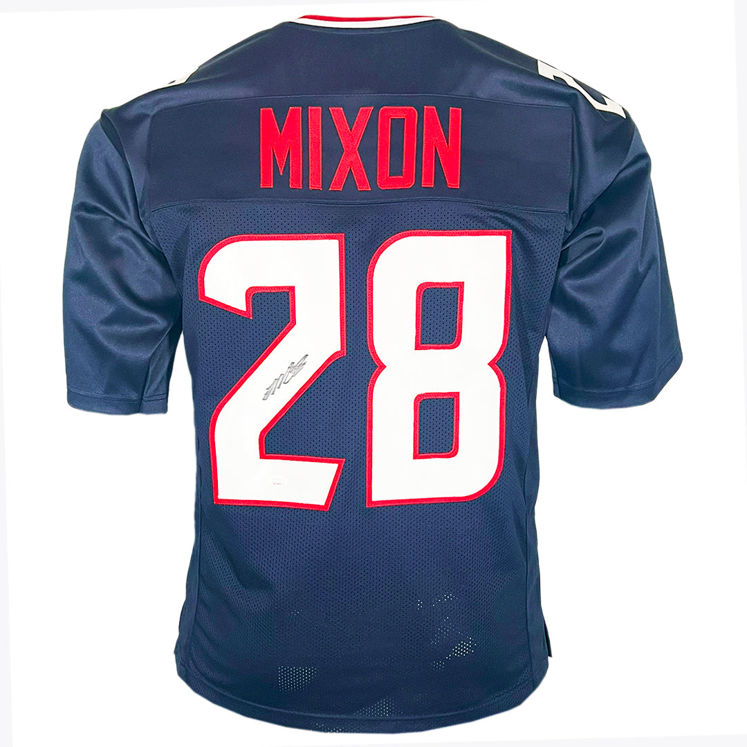Joe Mixon Signed Houston Navy Football Jersey (JSA) — RSA