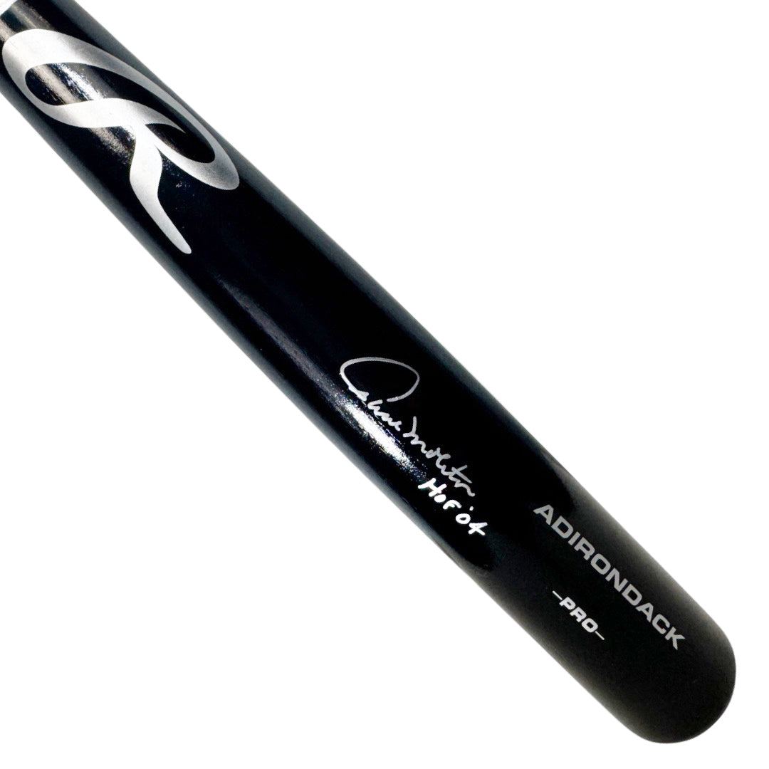 Paul Molitor Signed HOF 04 Inscription Rawlings Black Baseball Bat (Be ...