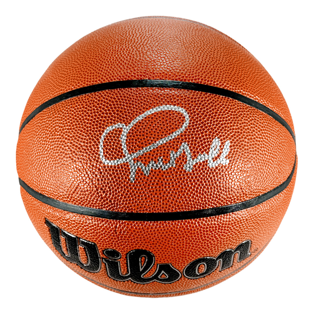 Chris Mullin Signed NBA Wilson Authentic Series Basketball (Beckett) — RSA