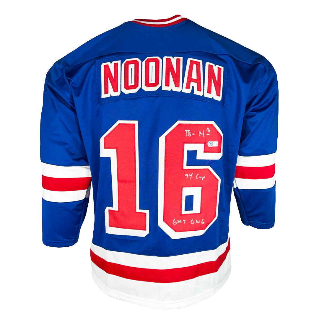 Brian Noonan Signed 94 Cup - GM 7 GWG Inscription New York Blue Hockey — RSA