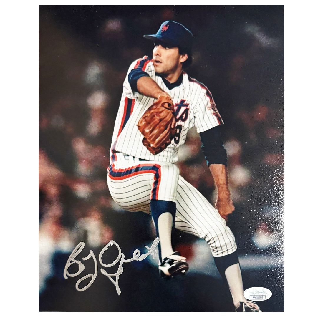 Bob Ojeda Signed New York Pose 2 Baseball 8x10 Photo (JSA) — RSA