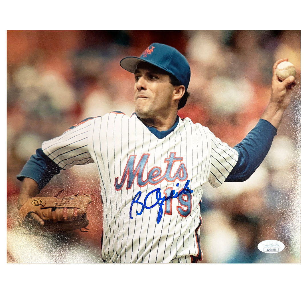 Bob Ojeda Signed New York Pose 3 Baseball 8x10 Photo (JSA) — RSA