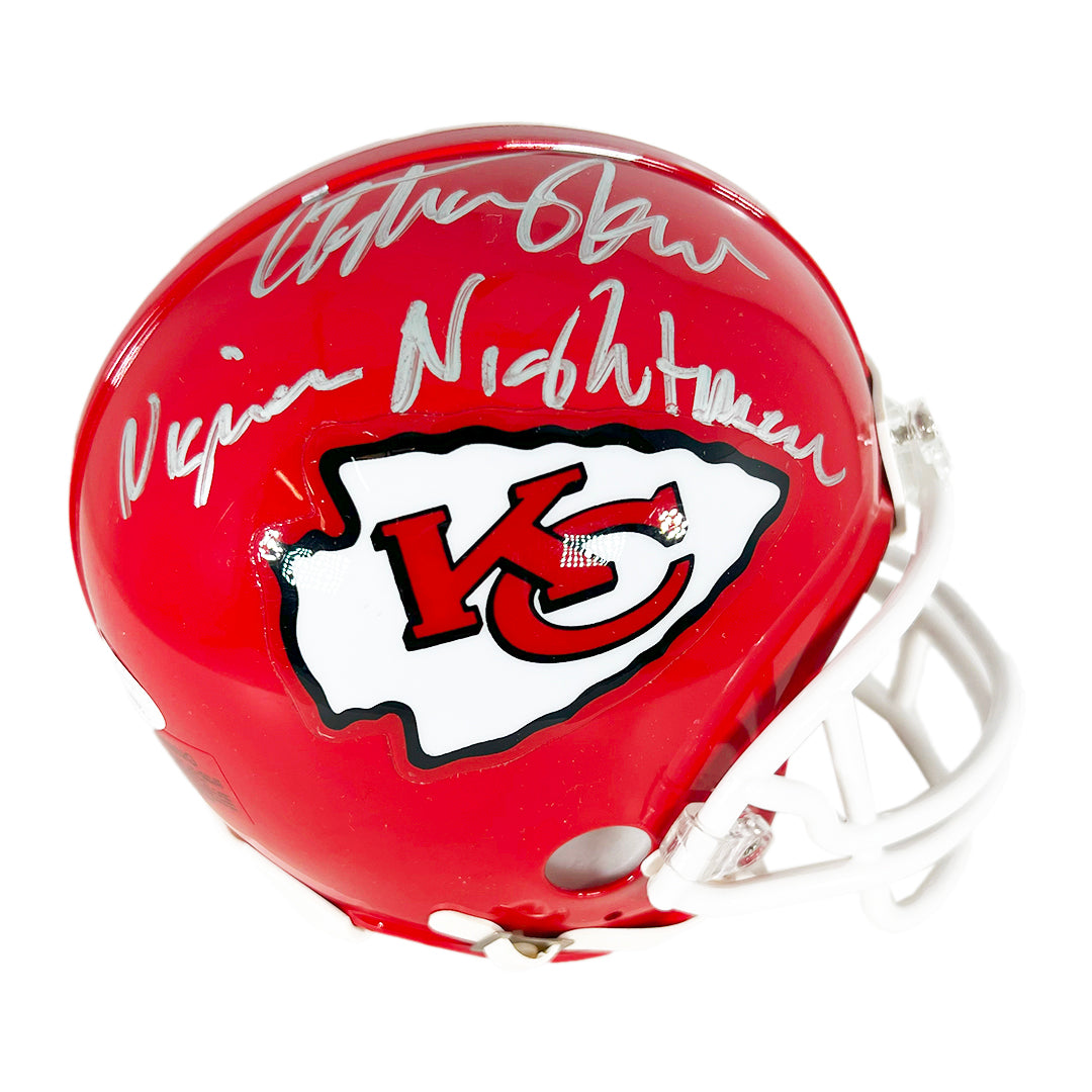 Christian Okoye Signed Nigerian Nightmare Inscription Kansas City Chie ...