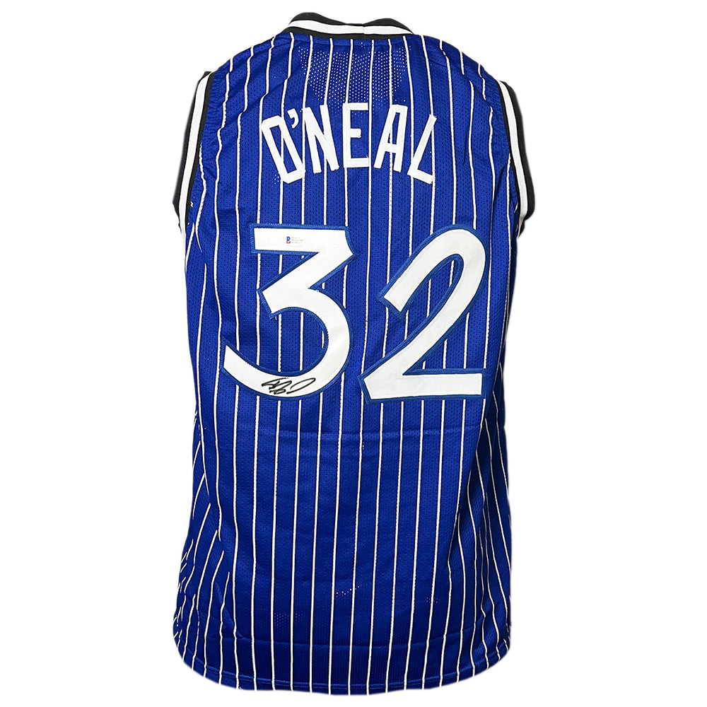 Shaquille O'Neal Signed Orlando Pinstripe Basketball Jersey (Beckett) — RSA