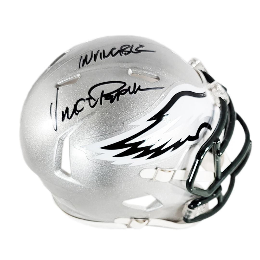 Vince Papale Signed Invincible Inscription Philadelphia Eagles Flash S ...