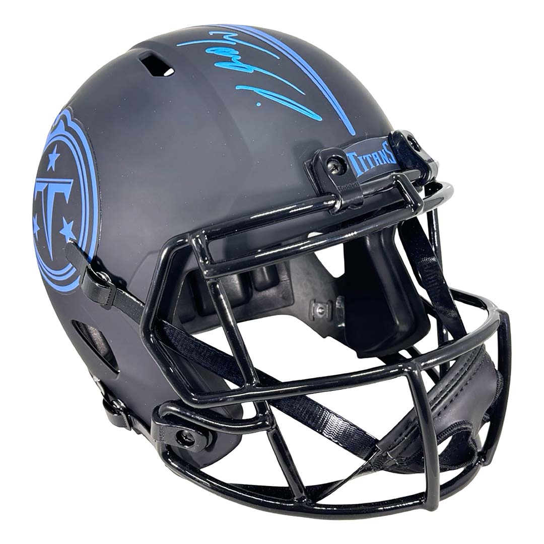 Tony Pollard Signed Tennessee Titans Eclipse Full-Size Replica Footbal ...