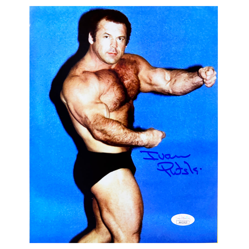 Ivan Putski Signed Pose 3 Wrestling 8x10 Photo (JSA) — RSA
