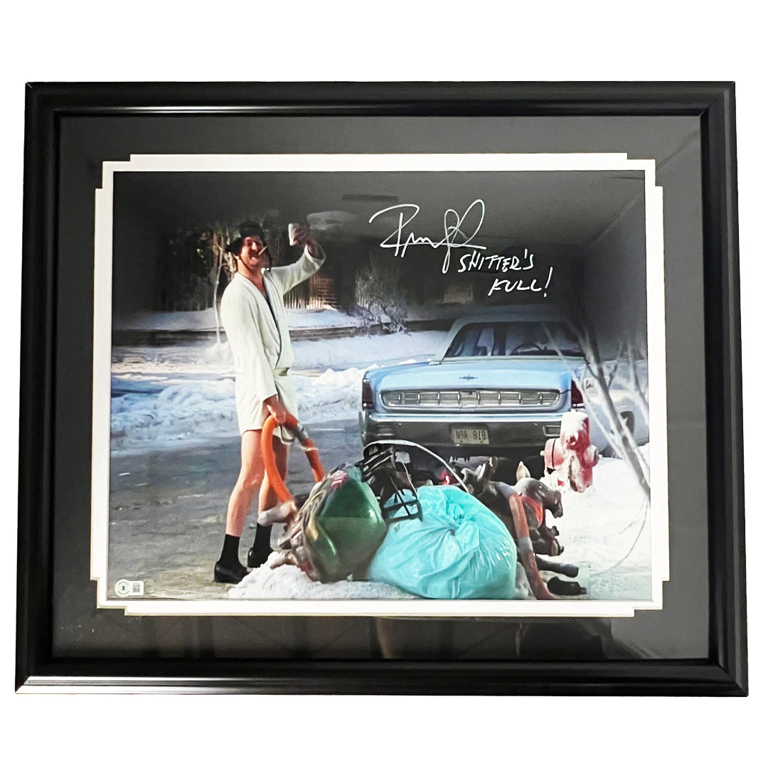 Randy Quaid Signed Pose 1 Sh**ter's Full Inscription 16x20 Framed Phot ...