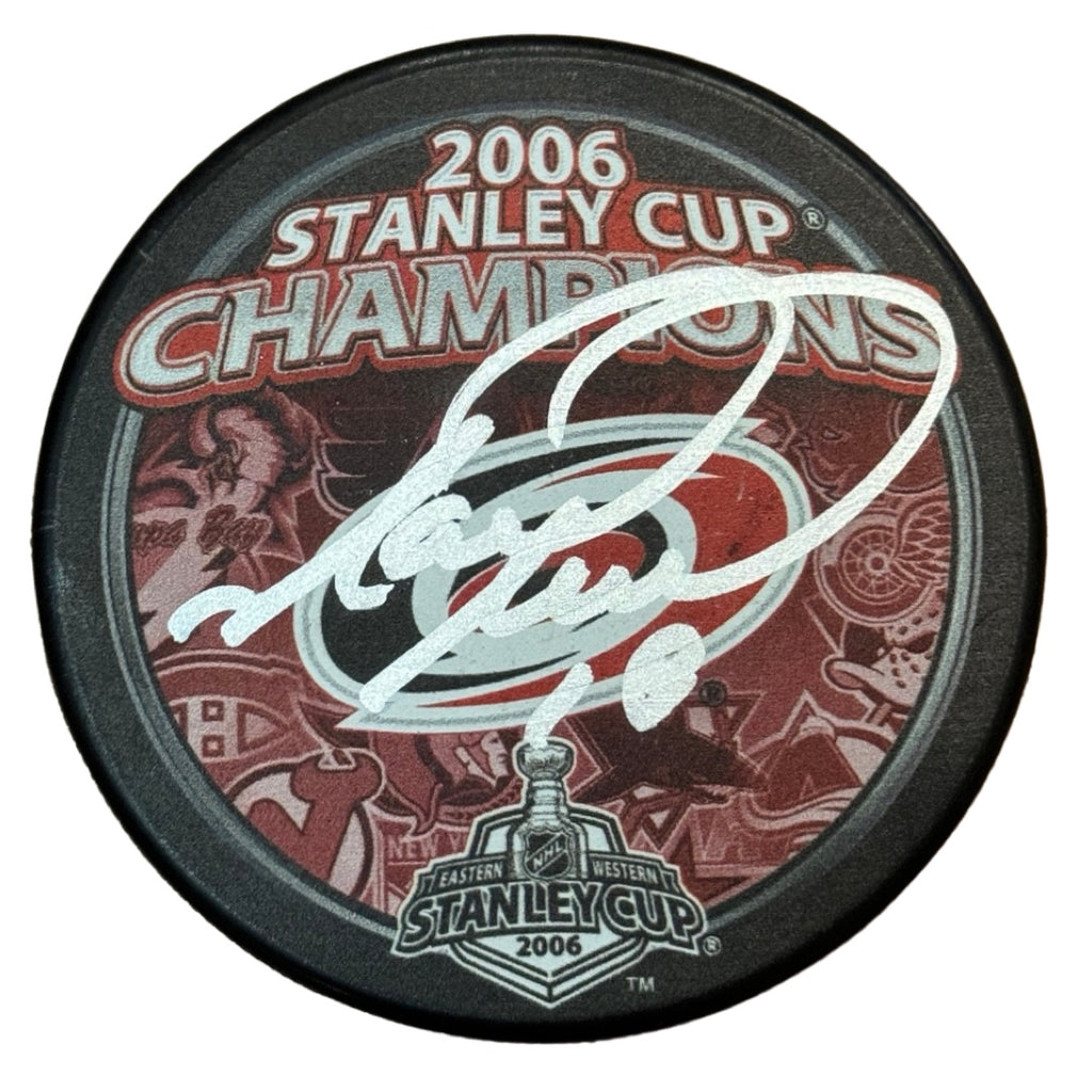 Signed Hockey Pucks - Autographed NHL Memorabilia — RSA