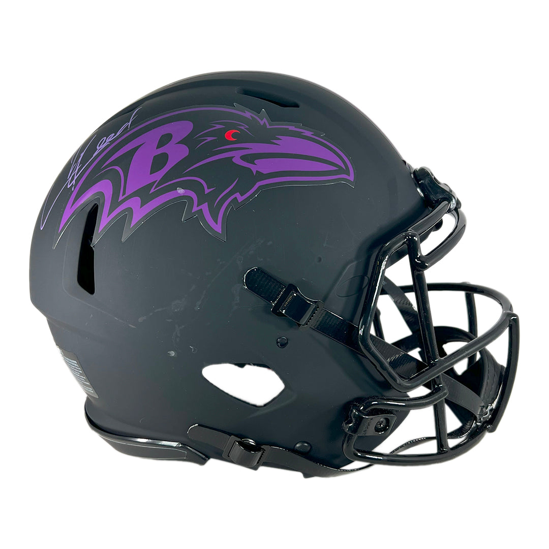 Ed Reed Signed Baltimore Ravens Authentic Eclipse Speed Full-Size Foot ...