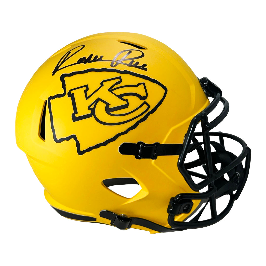 Rashee Rice Signed Kansas City Chiefs Rave Full-Size Replica Football — RSA