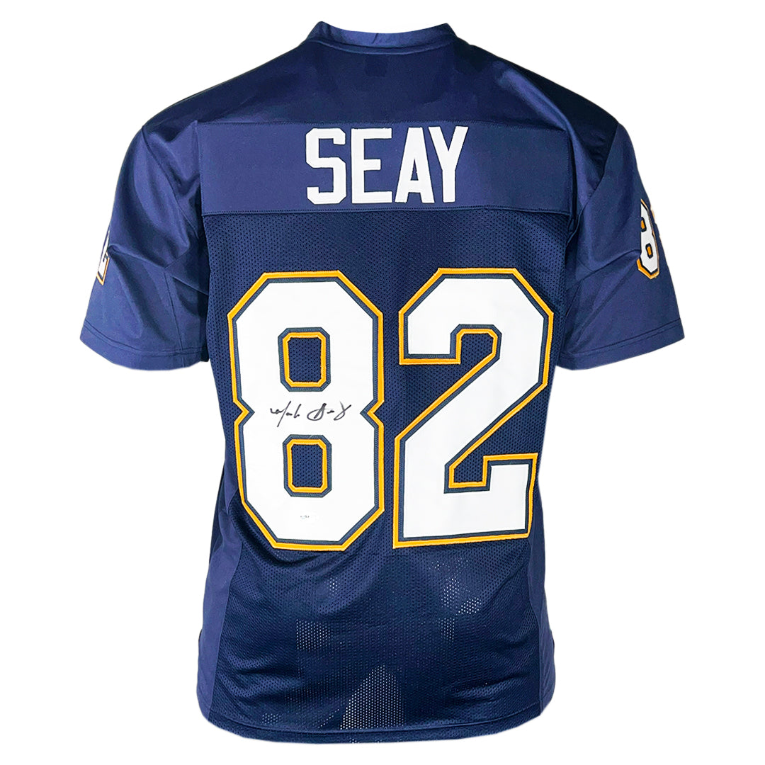 Mark Seay Signed San Diego Navy Football Jersey (JSA) — RSA