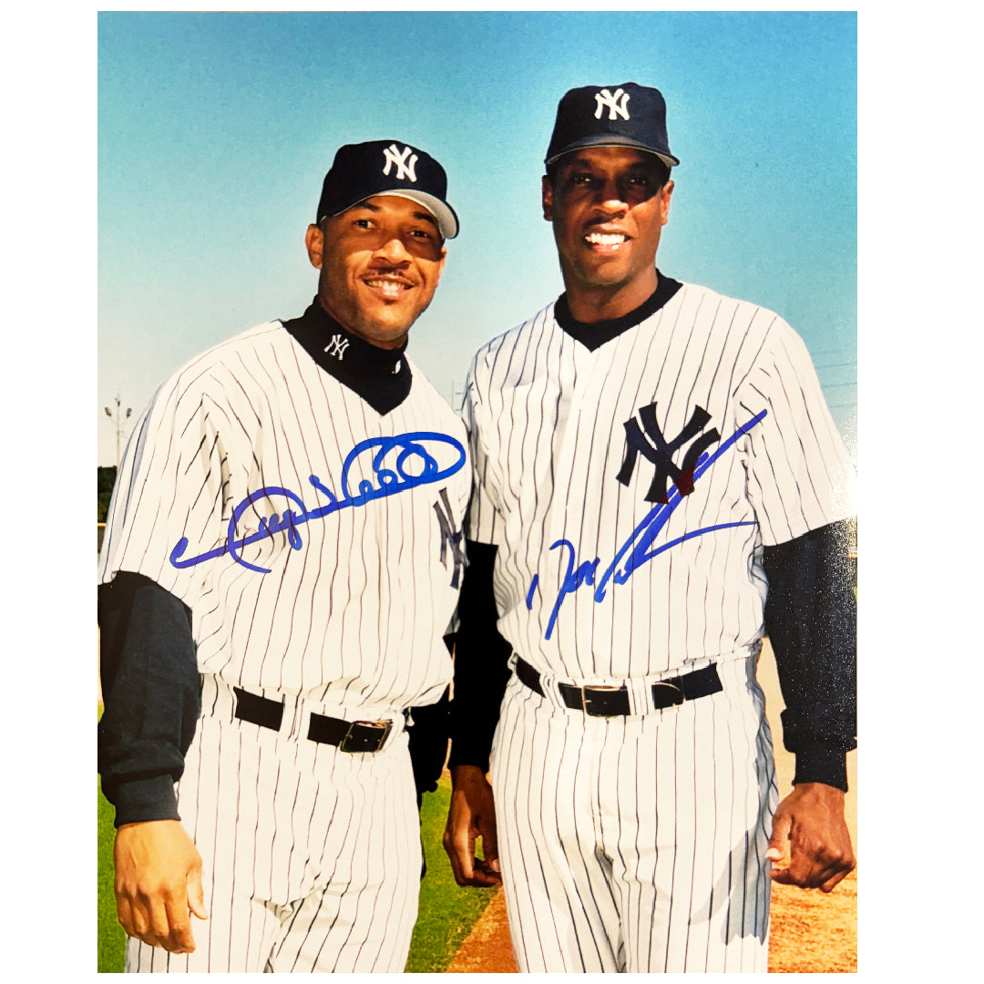 Gary Sheffield Doc Gooden Signed New York Pose 9 Baseball 8x10 Photo ...