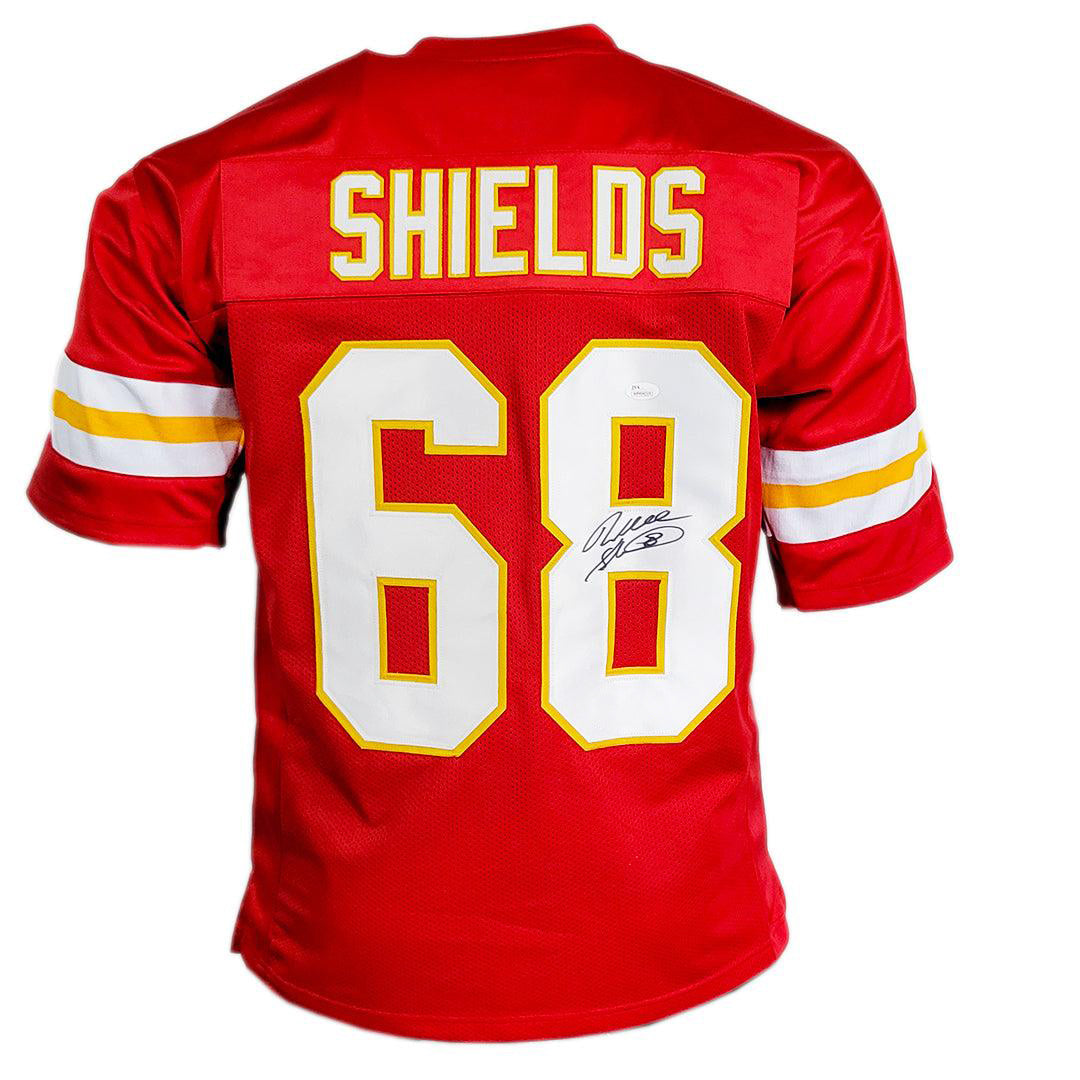 Will Shields Signed Kansas City Red Football Jersey (JSA) — RSA