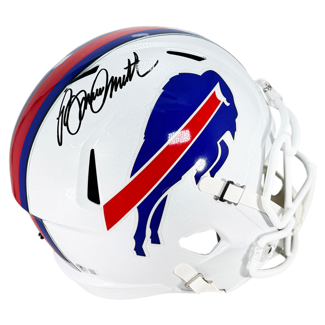 Bruce Smith Signed Buffalo Bills Speed Full-Size Replica Football Helm ...
