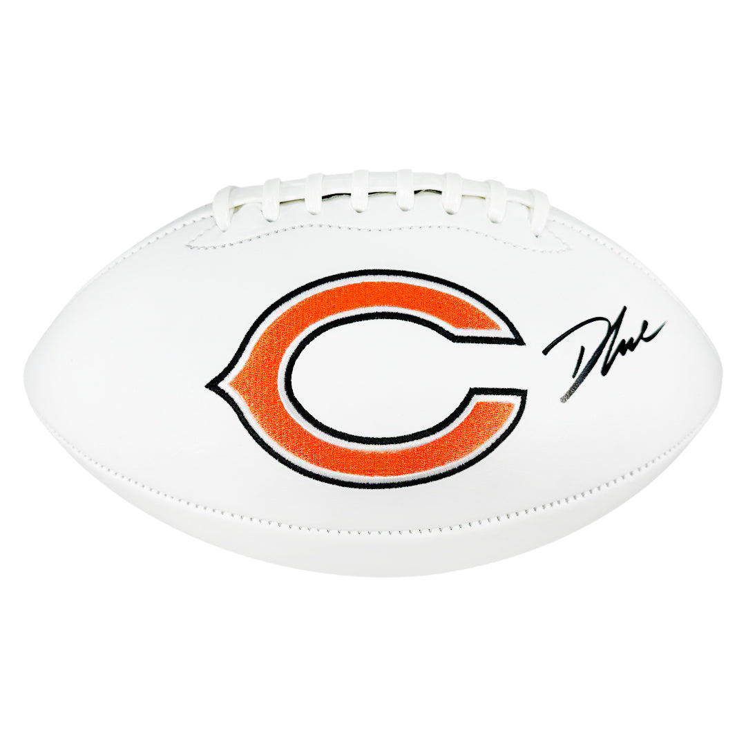 D'Andre Swift Signed Chicago Bears Official NFL Team Logo Football (JS ...