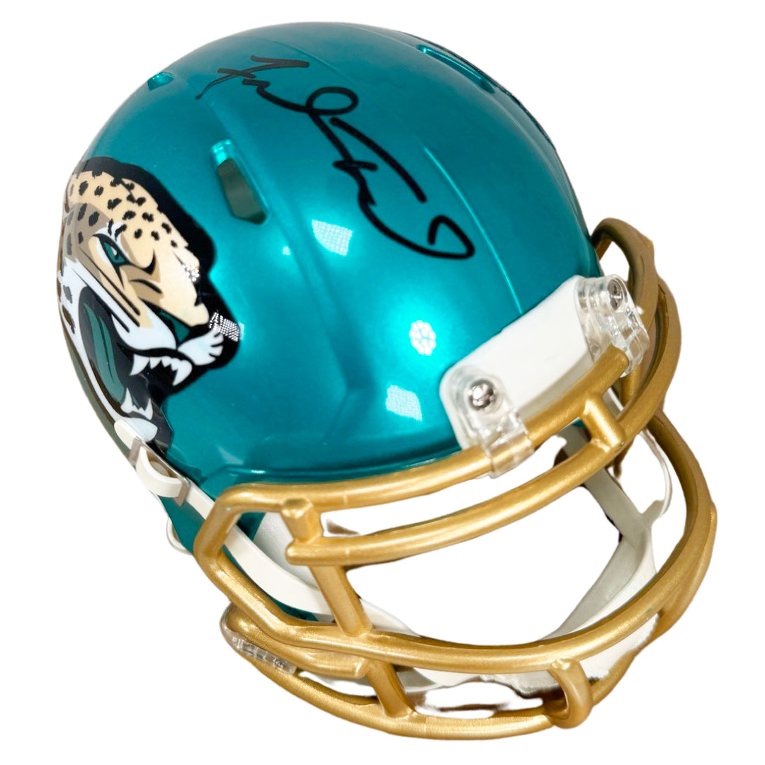 Fred Taylor Signed Jacksonville Jaguars Flash Mini Football Helmet (JS ...