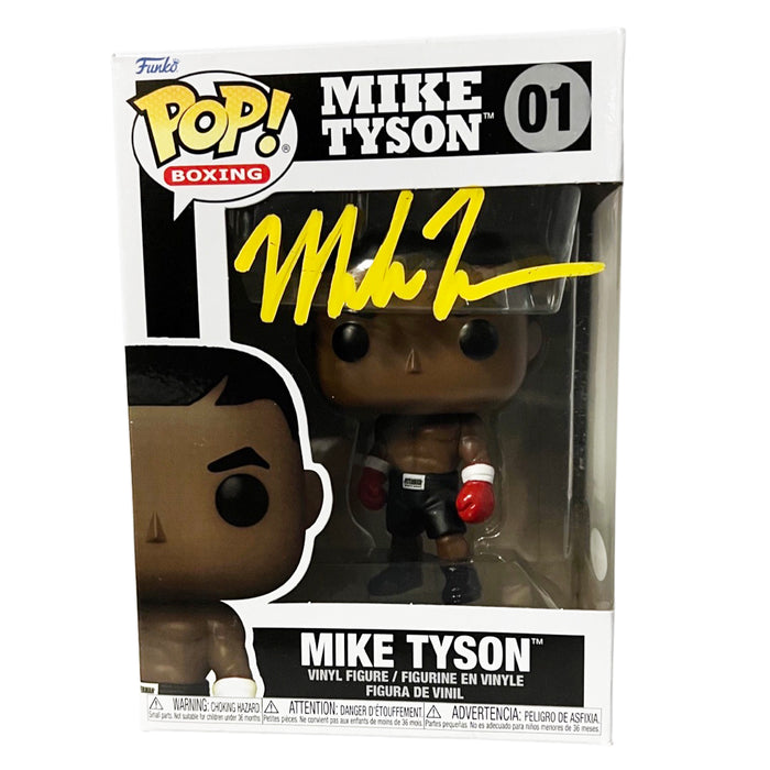 Mike Tyson Signed Boxing Funko POP Vinyl Figure (JSA) — RSA