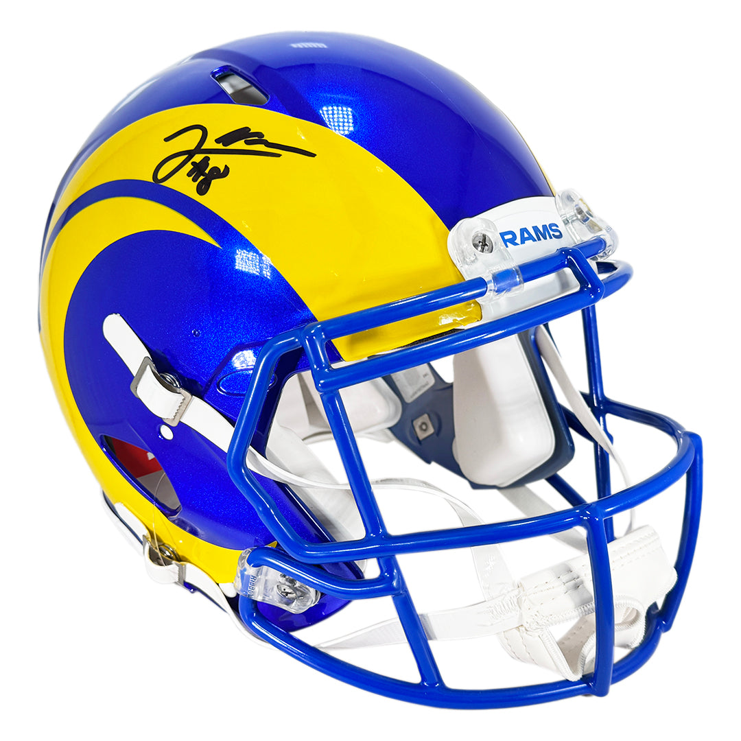 Jared Verse Signed Los Angeles Rams Authentic Speed Full-Size Football ...