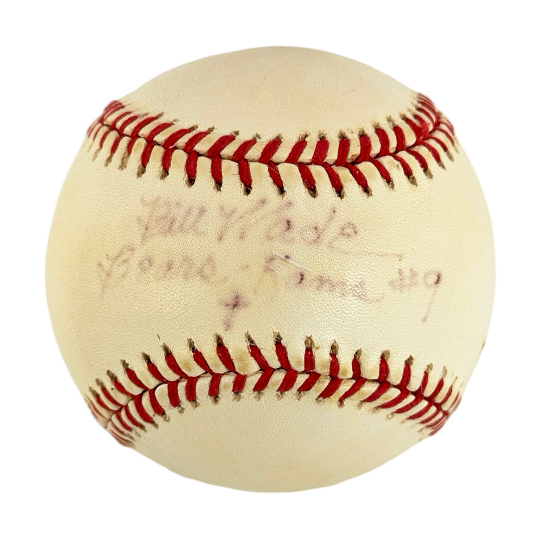 Bill Wade Signed Bobby Brown President Rawlings Official American Leag ...