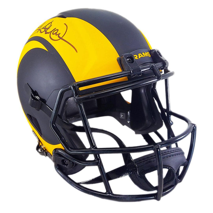 Kurt Warner Signed Los Angeles Rams Eclipse Speed Replica Full-Size Fo ...