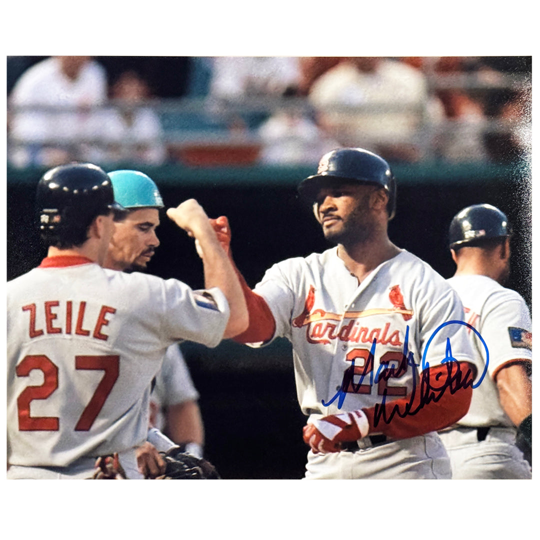 Mark Whiten Signed St. Louis Pose 1 Baseball 8x10 Photo (JSA) — RSA