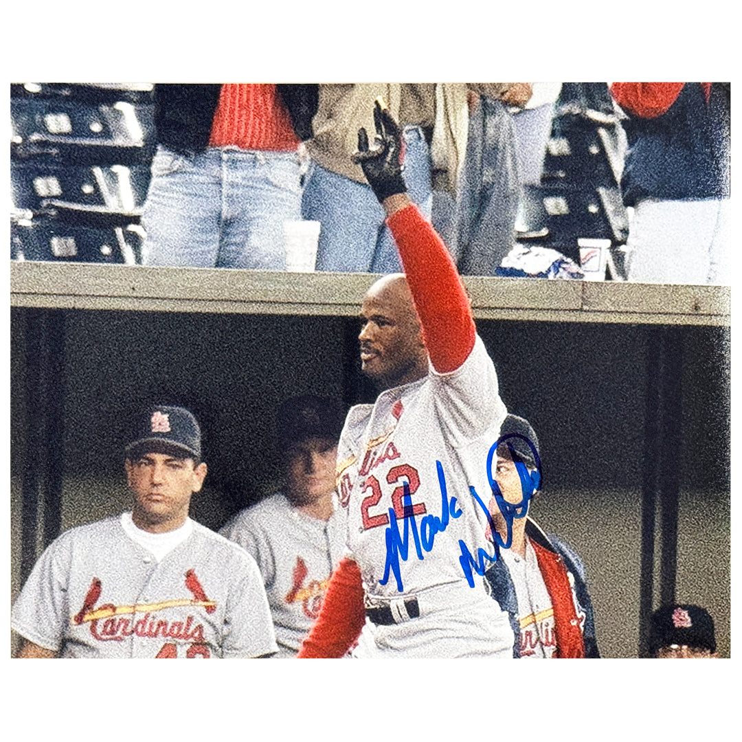 Mark Whiten Signed St. Louis Pose 2 Baseball 8x10 Photo (JSA) — RSA