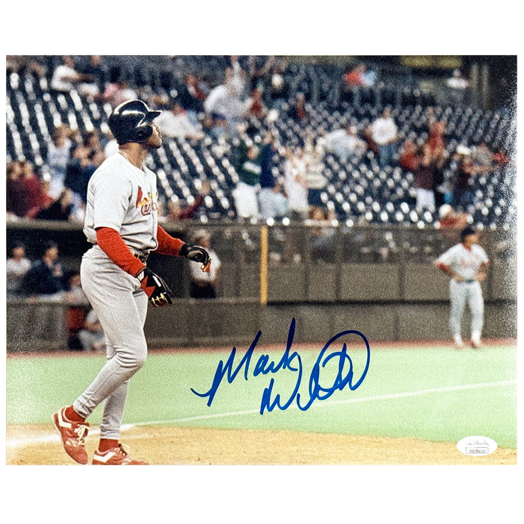 Mark Whiten Signed St. Louis Pose 3 Baseball 8x10 Photo (JSA) — RSA