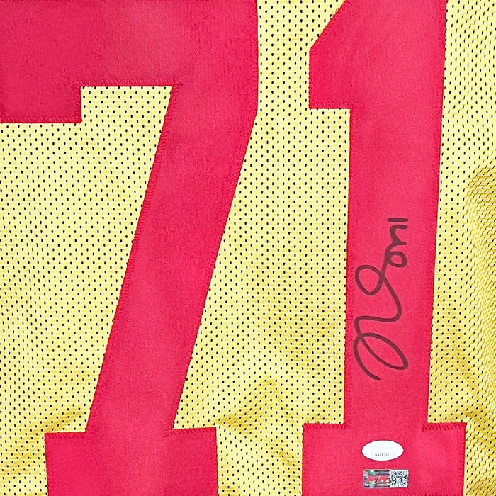 Trent Williams Signed San Francisco Gold Football Jersey (JSA) — RSA