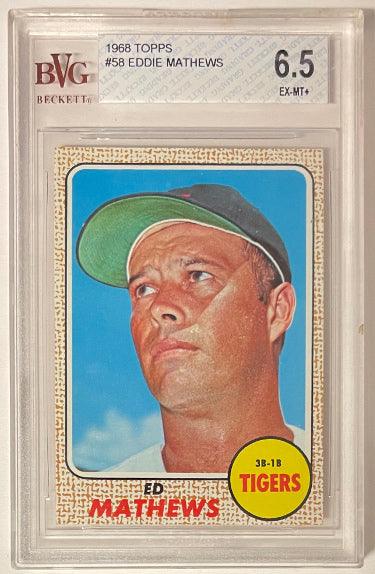 Eddie Mathews Rookie Card
