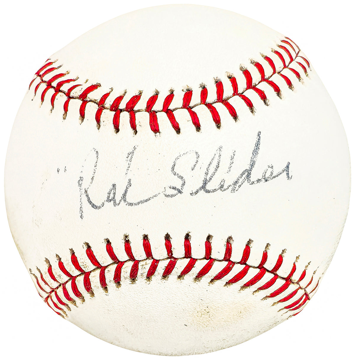 Rac Slider Autographed Official AL Baseball Boston Red Sox Coach Becke ...