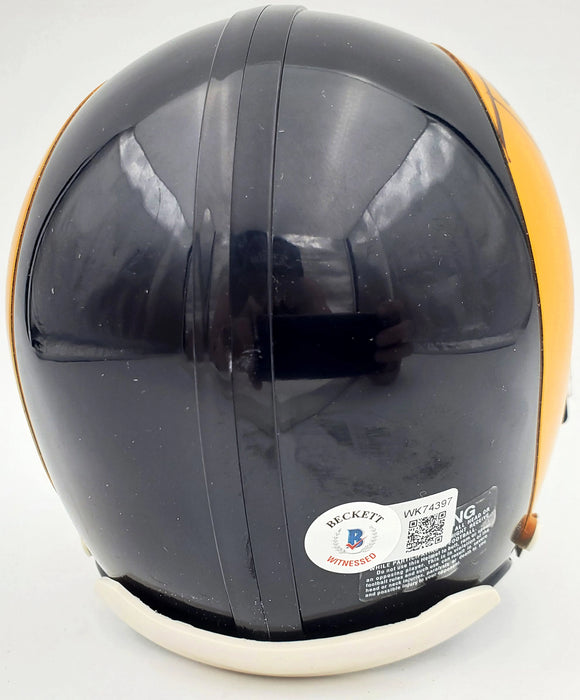 Torry Holt Signed St Louis Rams Mini Football Helmet (Beckett) — RSA