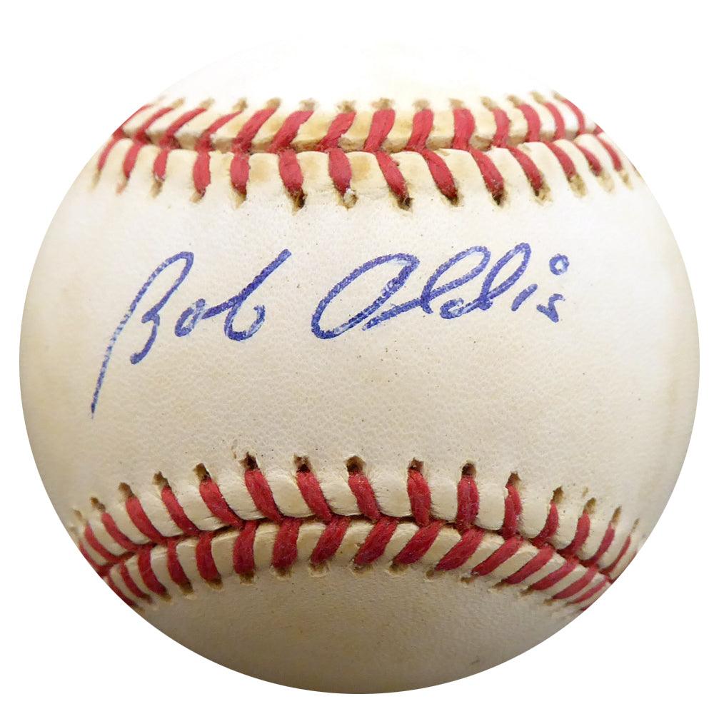 Bob Addis Autographed Official NL Baseball Chicago Cubs Beckett BAS #F ...