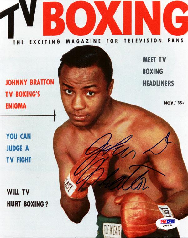 Johnny Bratton Autographed 8x10 Photo PSA/DNA #Q95966 — RSA