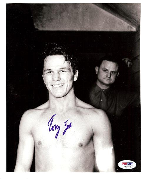 Tony Zale Autographed 8x10 Photo PSA/DNA #S50773 — RSA
