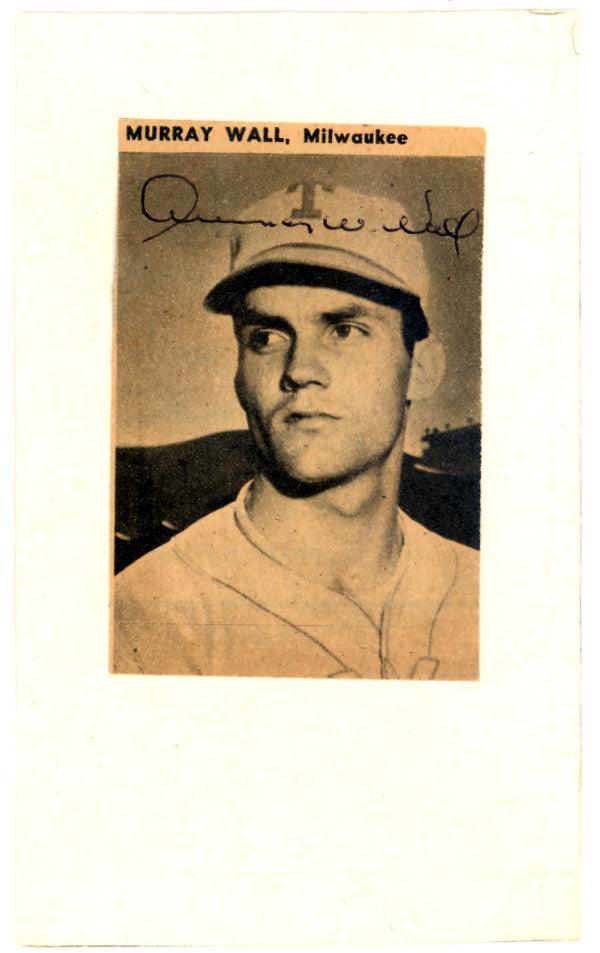 Murray Wall Autographed 2x3 Magazine Page Photo Boston Red Sox JSA SKU ...