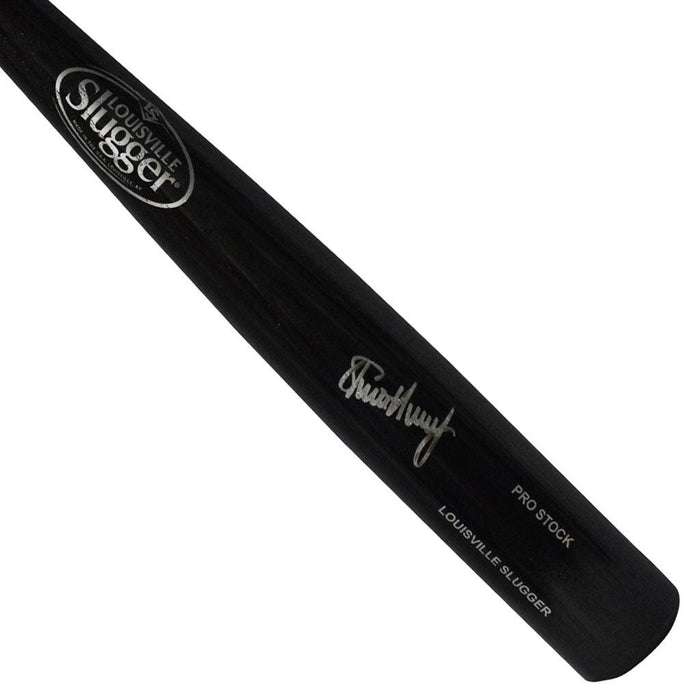Steve Avery Signed Louisville Slugger Official MLB Black Baseball Bat — RSA