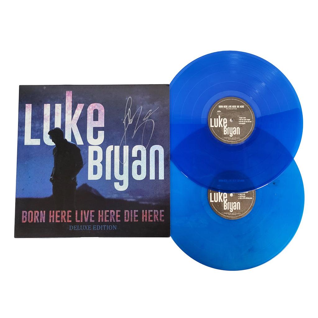 Luke Bryan Signed Born Here Live Here Die Here Vinyl (JSA) — RSA