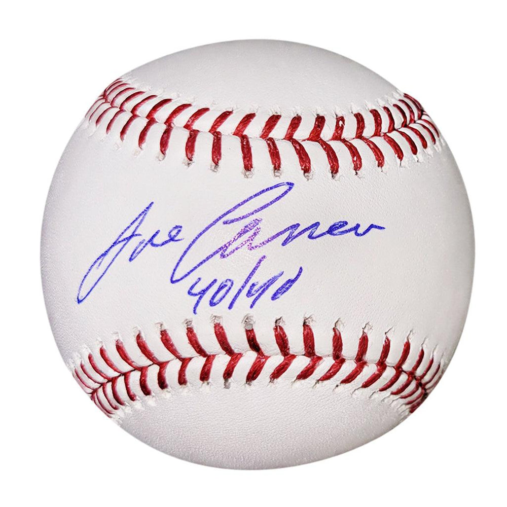 Jose Canseco Signed 40/40 Inscription Rawlings Official Major League B ...