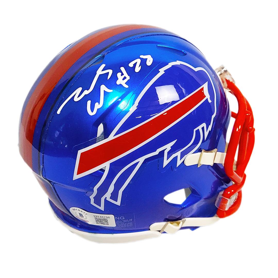 James Cook Signed Buffalo Bills Flash Speed Mini Football Helmet (Beck ...