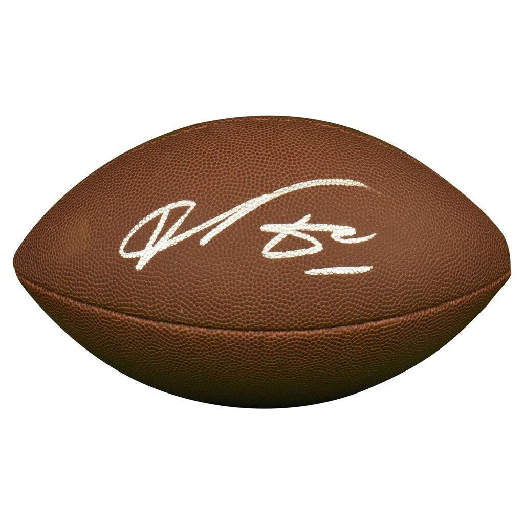 Vernon Davis Signed Wilson Official NFL Replica Football (Beckett) — RSA